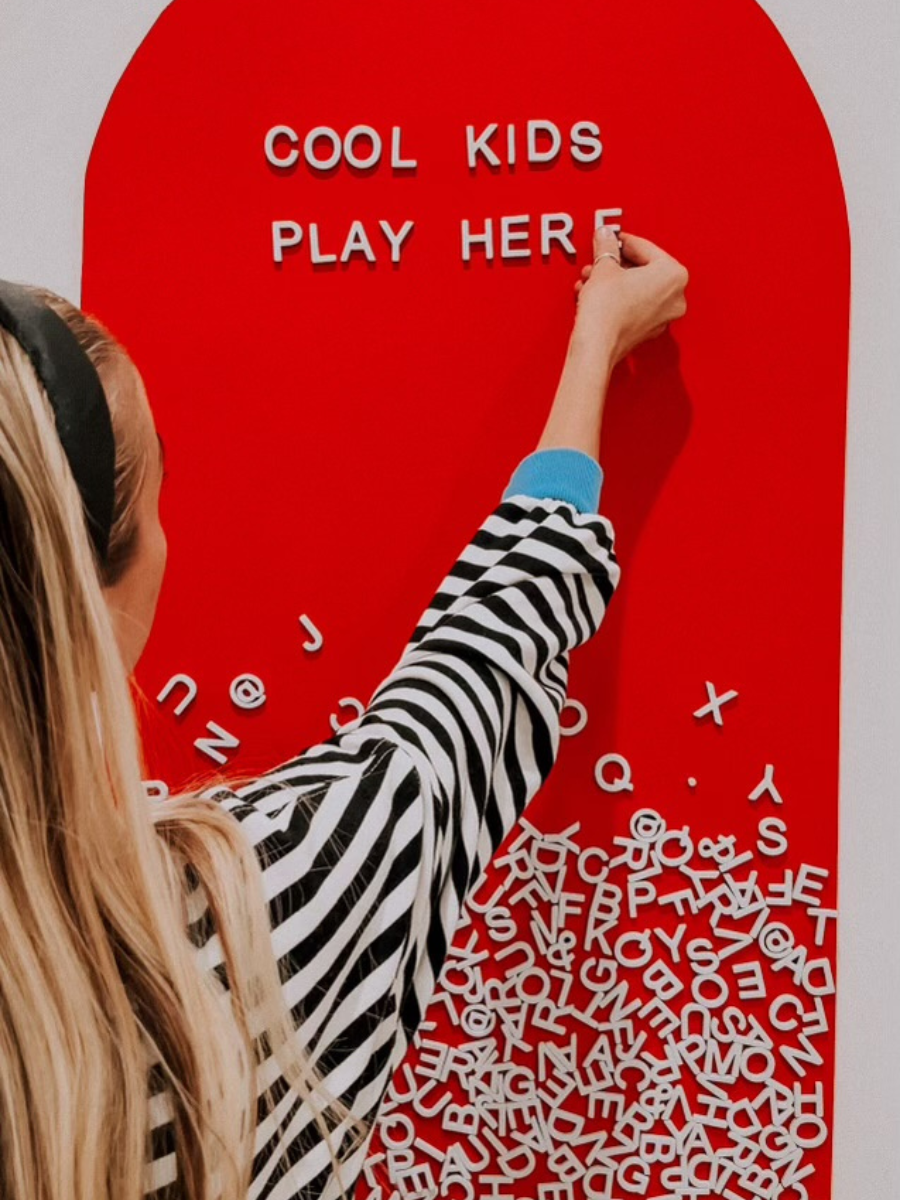 How to Create an Arched Magnetic Board - Sarah Flips It