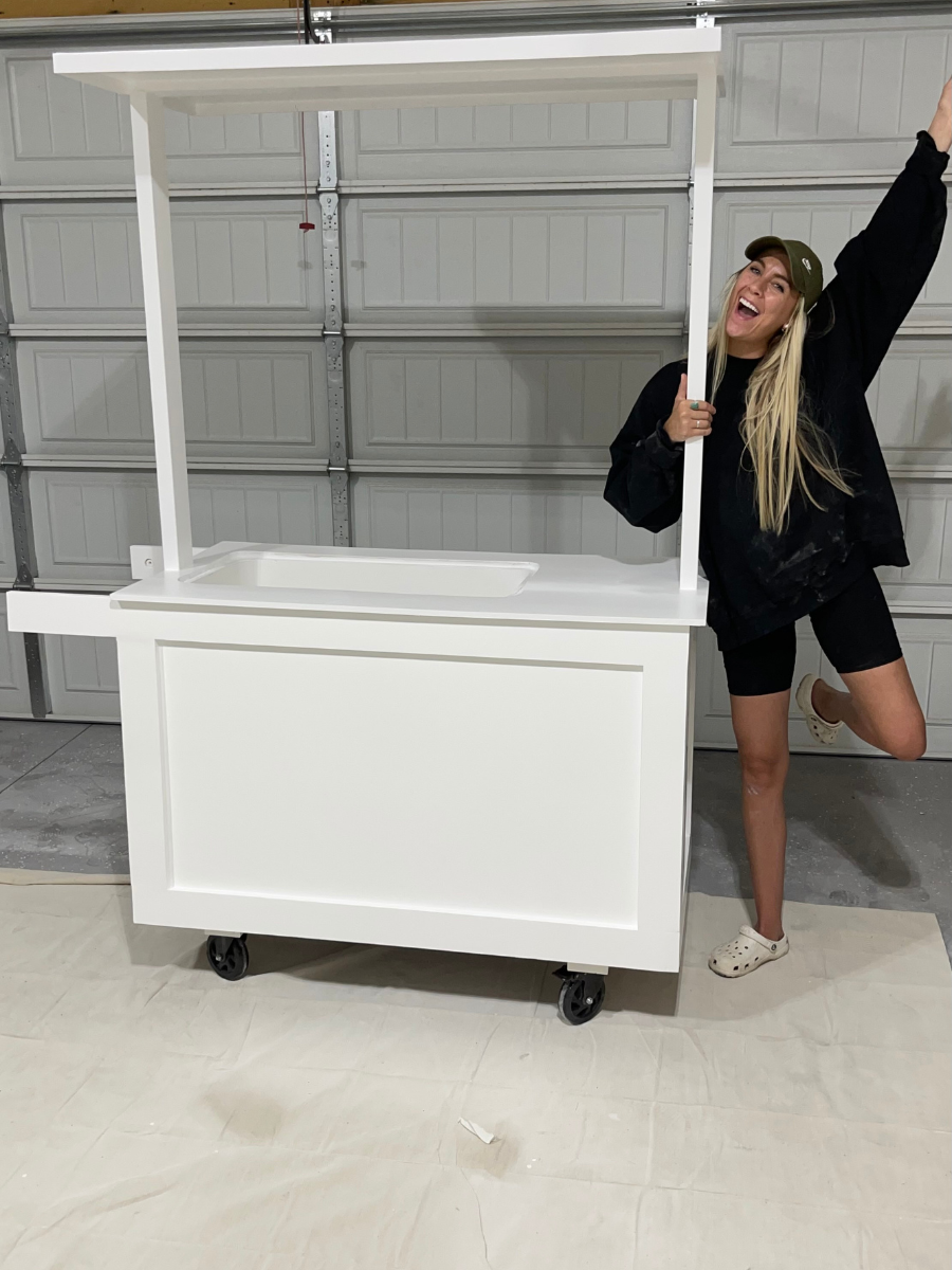 Create Your Own DIY Ice Cream Cart with Tutorial - Sarah Flips It