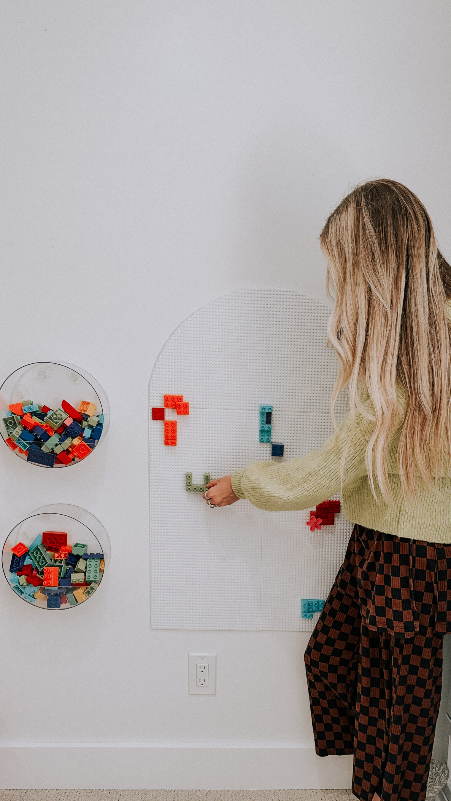How to DIY a LEGO Wall (Step-by-Step Guide) - Sarah Flips It