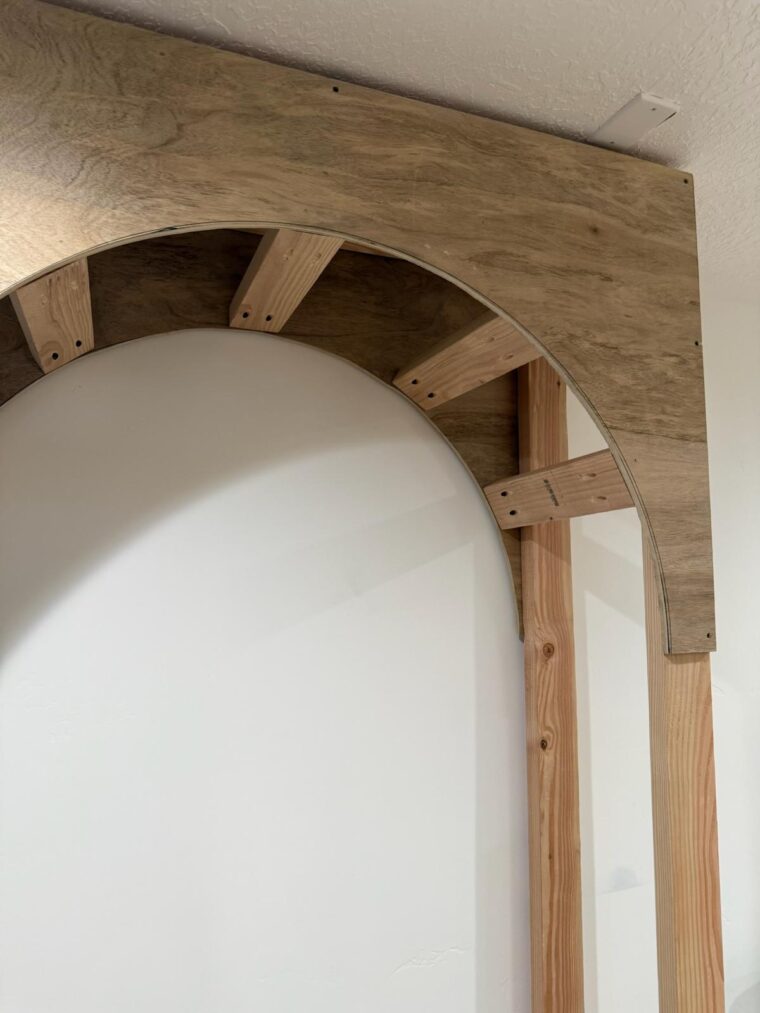 How to Build a DIY Arch for Your Home (Easy Step-by-Step Guide) - Sarah ...