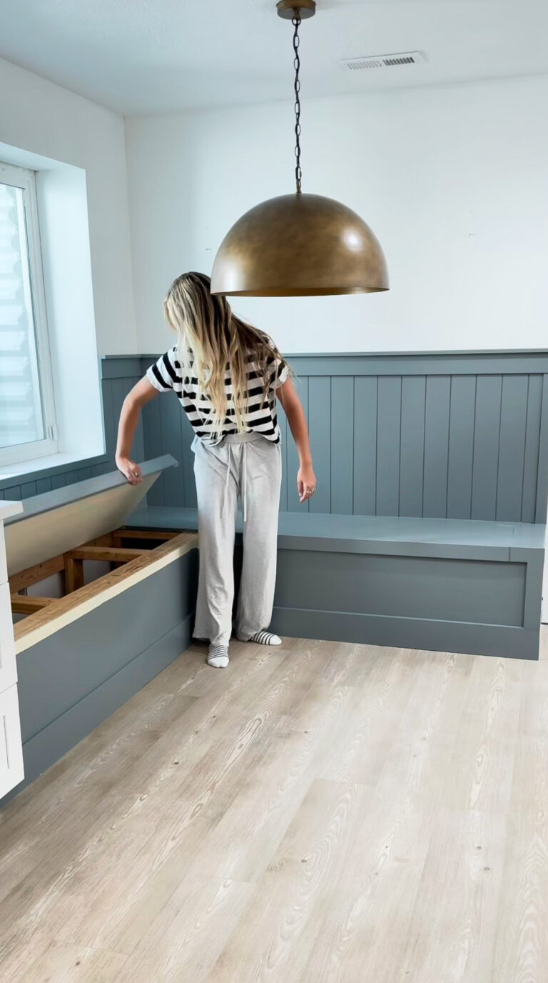 Build Your Own Bench Built-Ins With Lift-Top Lids - Sarah Flips It